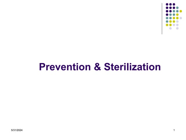 Isolators ICOH presentation | PPT