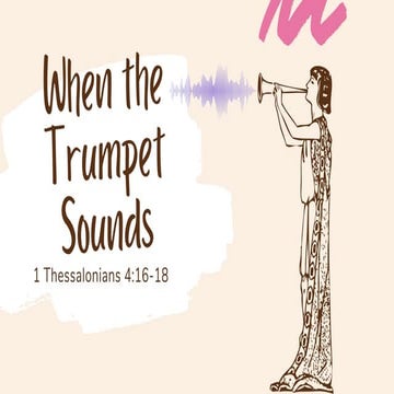 When the Trumpet Sounds | PPTX