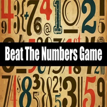 How To Beat The Sales Numbers Game Model | PPTX