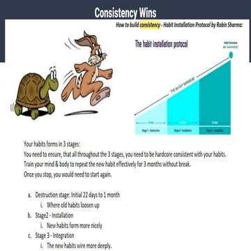 Consistency CareerTransformation | PDF
