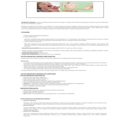 Febris rheumatica | DOCX