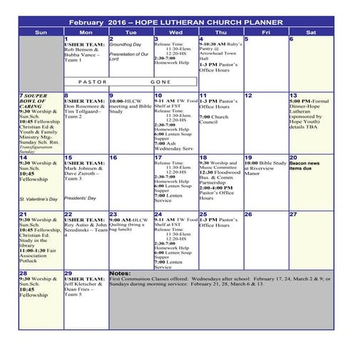 November 2016 calendar | PDF