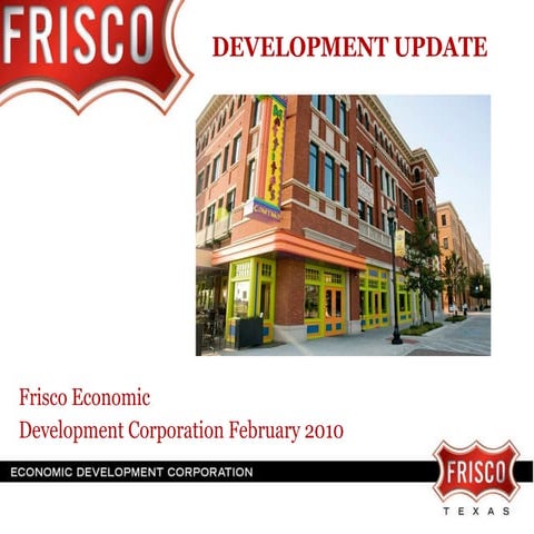 February 2010 | PPT | Developmental Sites | Real Estate