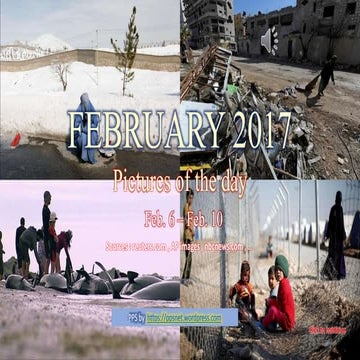 FEBRUARY 2017 - Pictures of the day - Feb.6 - Feb.10
