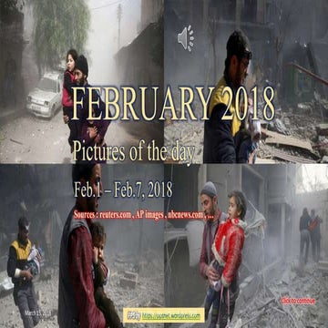 FEBRUARY 2018 - Pictures of the day - Feb.1 - Feb.7, 2018 | PPT