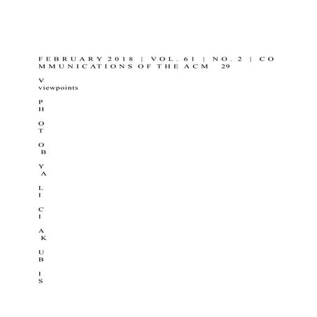 F E B R U A R Y 2 0 1 8 V O L . 6 1 N O . 2 .docx