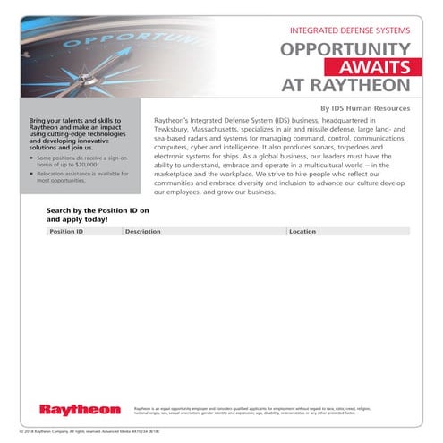 Raytheon February 2019 Engineering hot jobs list v2 | PDF | Business ...