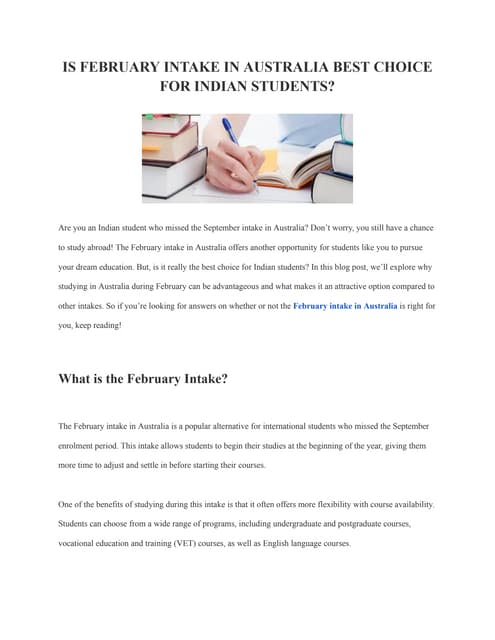 Study in Australia | PDF