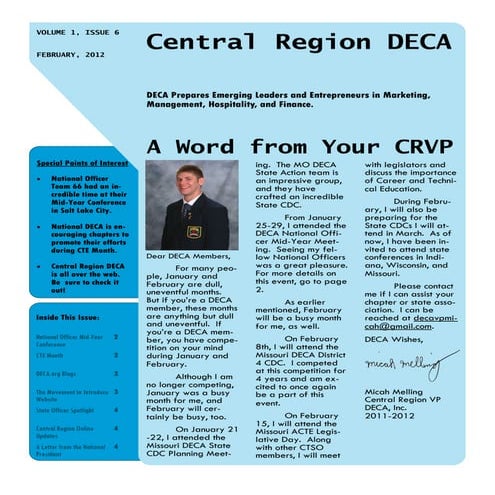 Overview of Central Region DECA | PDF