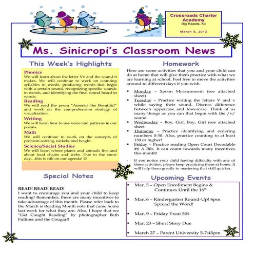 March Newsletter | PDF