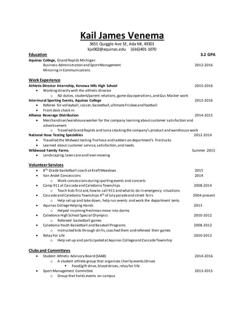 Varsay Sesay.final resume 123 | PDF