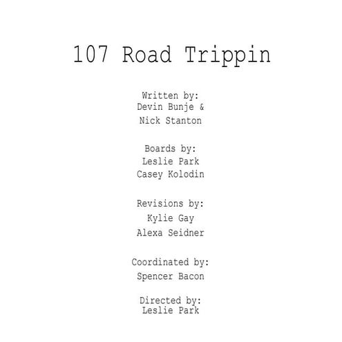 Hailey's On It! Road Trippin' Storyboard Sample | PDF