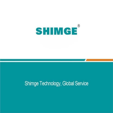 Shimge product introduction | PPT