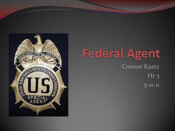 Fbi Agent Power Point | PPT | Crime & Harmful Acts to Individuals ...