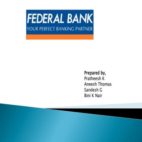 Federal bank | PPTX