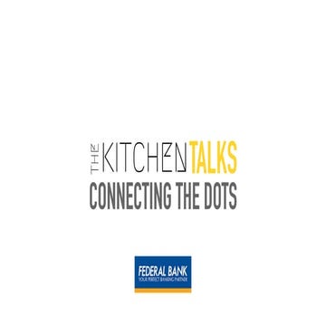 Proposal : Federal bank launchpad @ kitchen | PDF