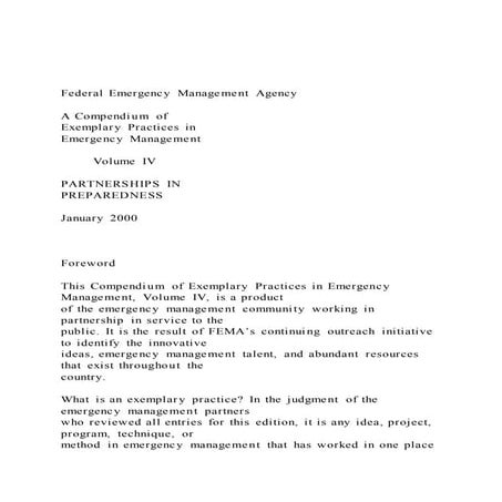 Mastering Emergency Management A Comprehensive Guide | PDF
