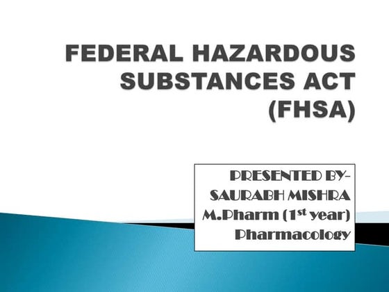 REPUBLIC-ACT-6969.pptx | Substance Abuse | Diseases and Conditions
