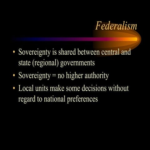 federalism.ppt federalism PowerPoint best | PPT