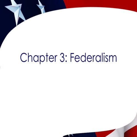 Federalism (ch.3) | PPT