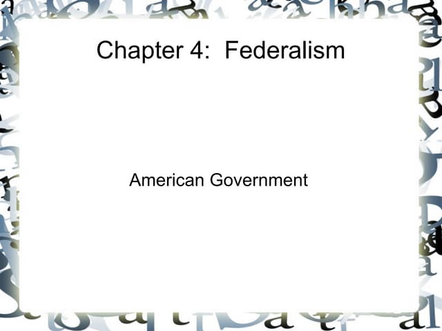 Government chapter 1 powerpoint con't | PPT