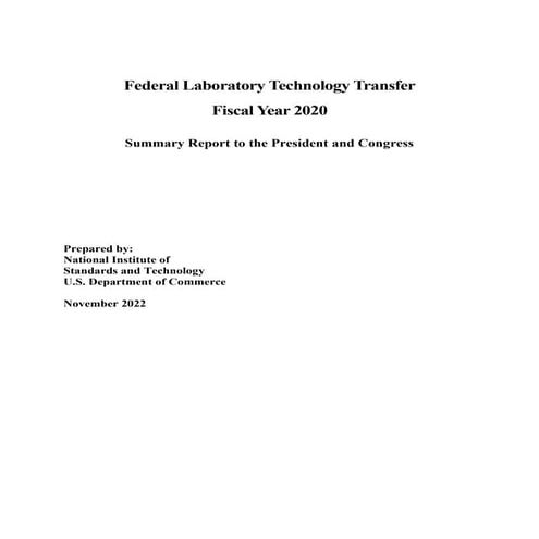 Federal Laboratory Technology Transfer Report_FY2020.pdf