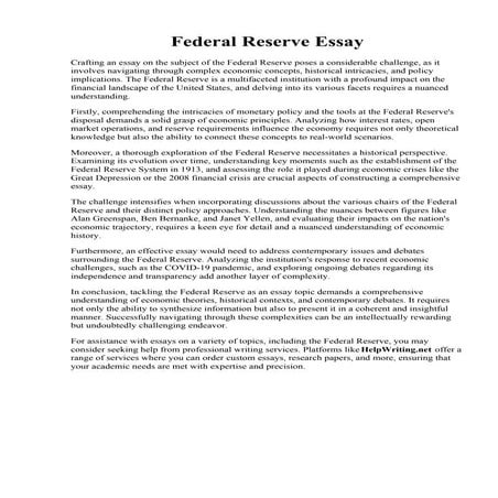 Federal Reserve Essay.pdf