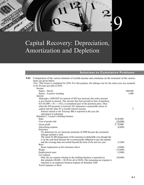 Company tax computation format (1) | PDF