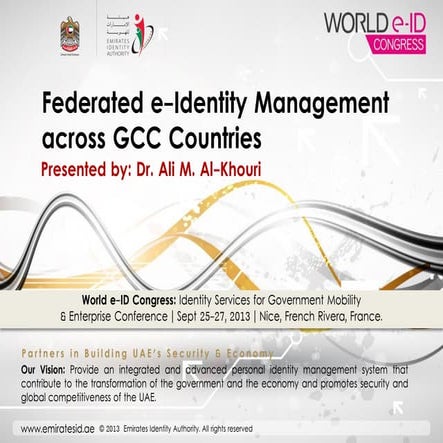 Federated e-Identity Management across GCC Countries | PPT