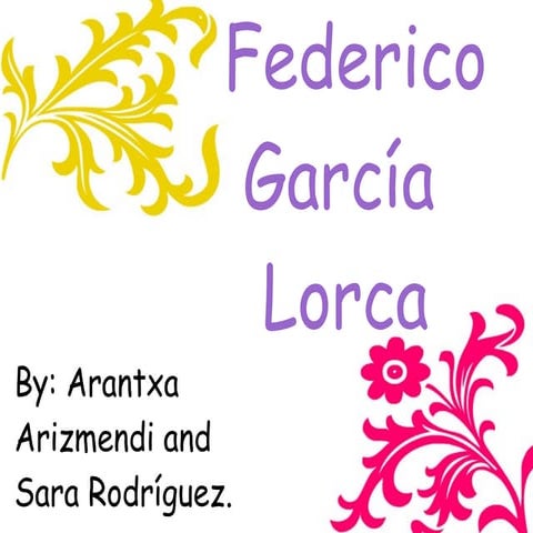 Federico García Lorca | PPT