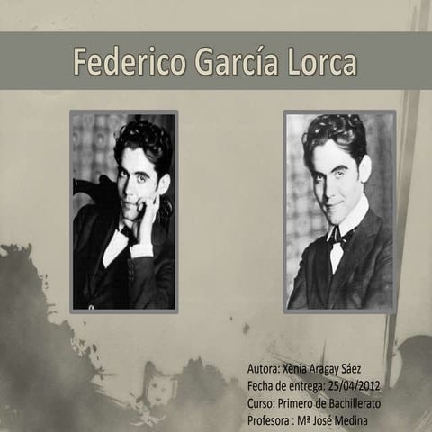 Federico García Lorca | PPTX