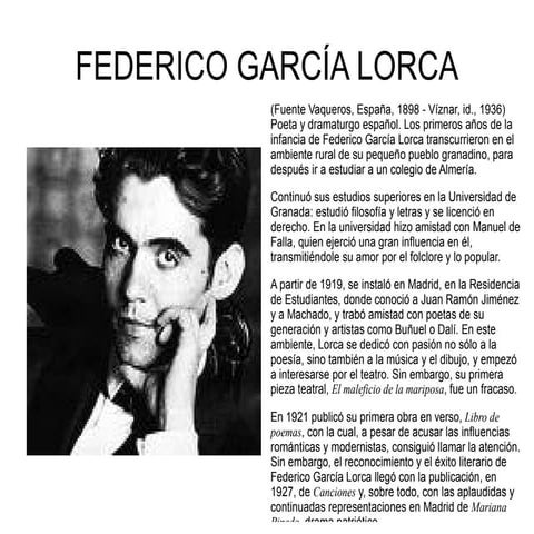 Federico garcia lorca | ODP