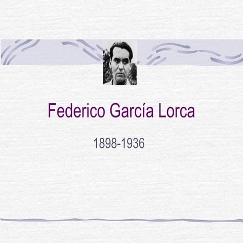 Federico garcia lorca 11 | PPT