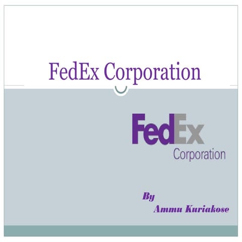 FedEx | PPTX