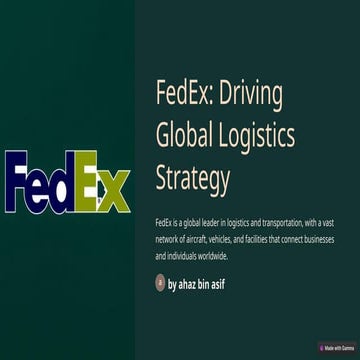 FedEx | PPTX