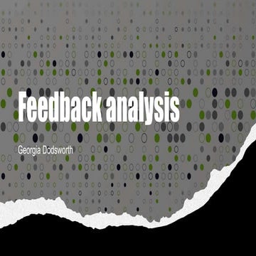 Feedback analysis | PPTX