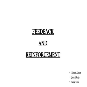 Feedback And Reinforcement presentation.pdf