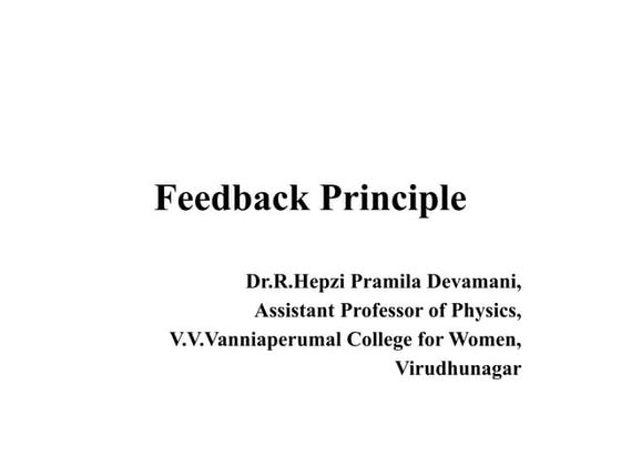 Amplifier | PPTX | Consumer Electronics | Technology & Computing