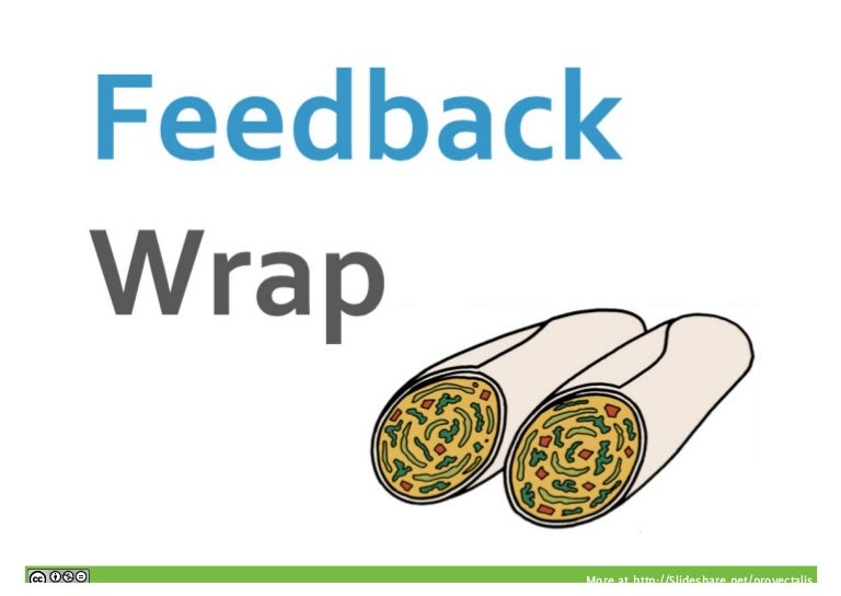 Feedback wrap (from Managegment 3.0)