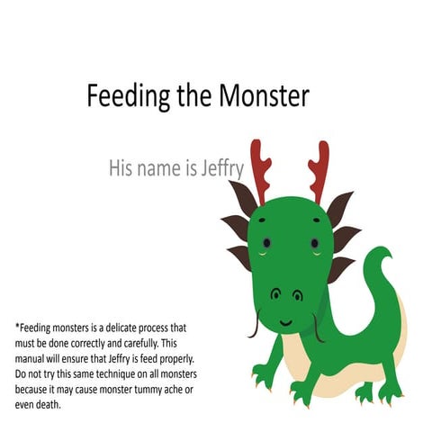 Feeding The Monster | PPT