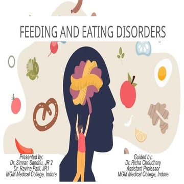 The feeding and eating disorders - DSM 5 disorders | PPTX