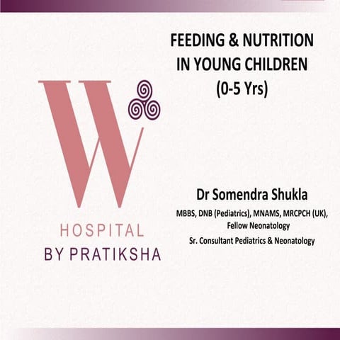 Feeding & nutrition in Children | PPT