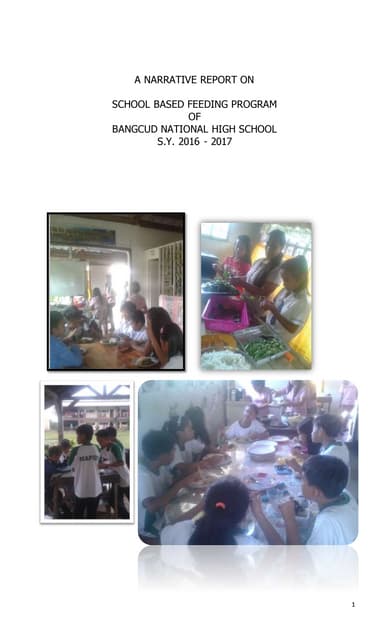 School based feeding program - best practices | PPT