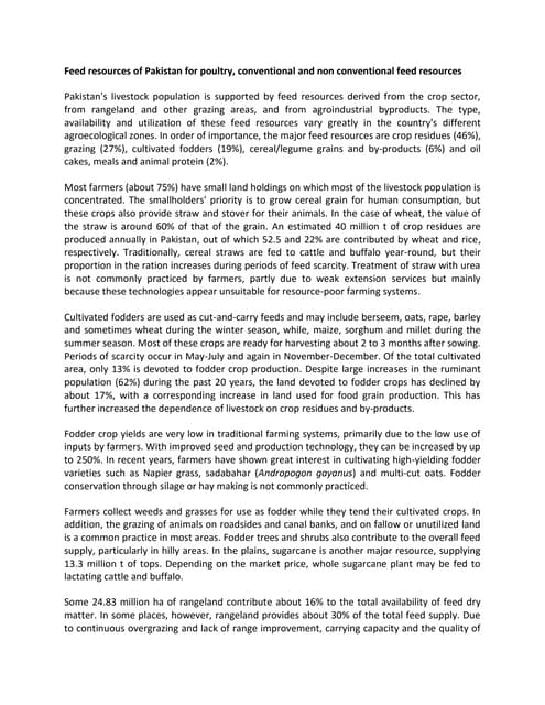 ENHANCING FODDER PRODUCTION | PPT