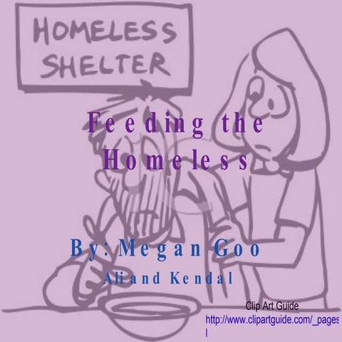 Feeding the homeless | PPT