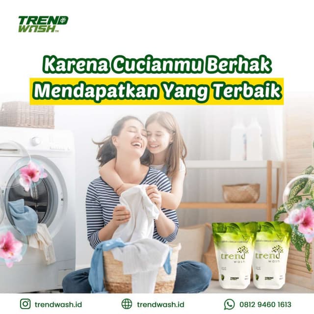 TREND WASH Detergen Laundry Murah Terbaik Di Cibinong | PDF