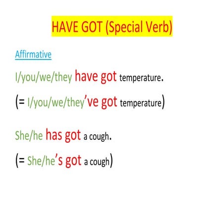 Feel (and other verbs) | PDF