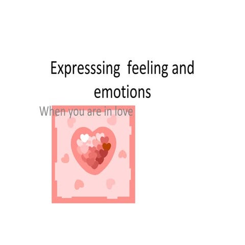 Feelings | PPT