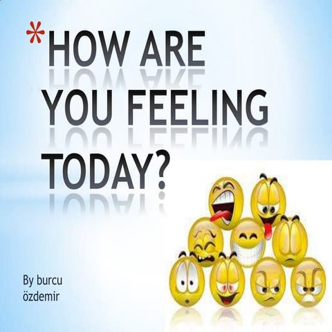 Feelings and emotions | PPTX