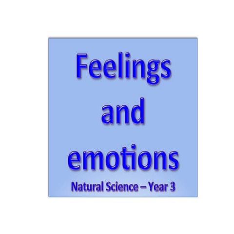 Feelings and emotions | PPT